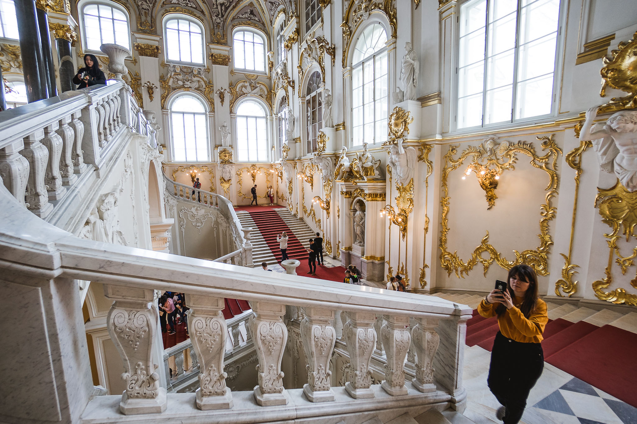 wnętrza Ermitażu - Poproszę Dokładkę